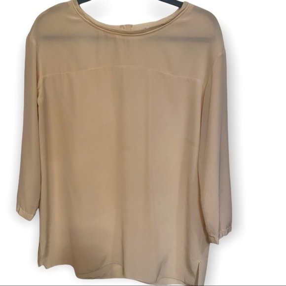 Wilfred | Tops | Women Aritzia Wilfred Silk Sheer Top Blouse Sz Xs ...